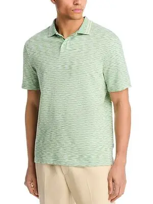 Paul Smith Abstract Stripe Polo Shirt - Green