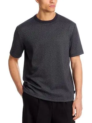 Paul Smith Patterned Tee - Black