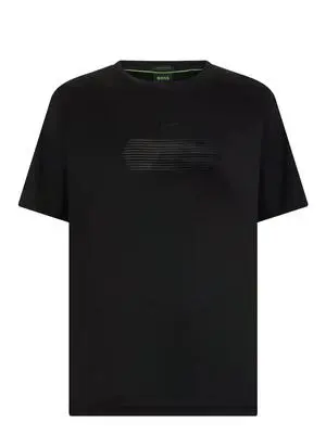 BOSS Emed-logo T-shirt - Black