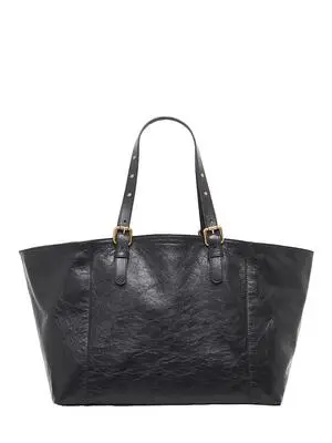 Gerard Darel Leather Tote Black