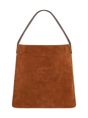 Gerard Darel Gerard Darel Lady Suede Hobo Bag Tan