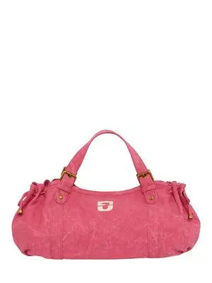 Gerard Darel 24H Canvas Handbag Pink