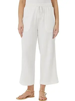 Splendid Ava Gauze Pants - White