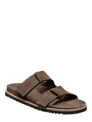 Allen Edmonds Seagrove Slide Sandals Chocolate