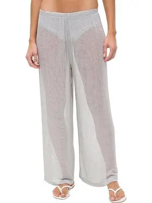 Staud Ali Pants - Silver