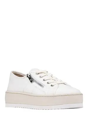 DONALD PLINER Fatima Platform Sneakers - White