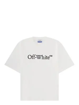 Off-White T-shirt With Logo - White