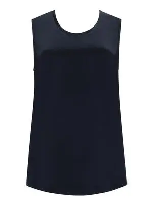 Max Mara Smanicated Top Blue