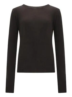UMA WANG Long-sleeved Top - Brown