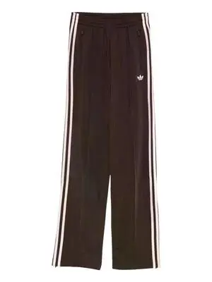 Adidas Logo-embroidered Trousers - Brown