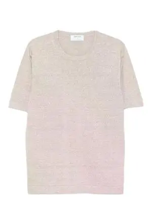 GRAN SASSO Crew-neck T-shirt - Neutrals