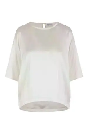 Brunello Cucinelli Short-sleeve Top - Neutrals
