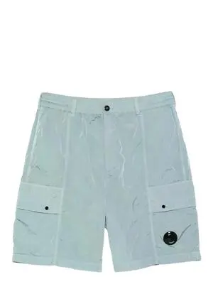 C.P. COMPANY C.P. Company Chrome-R Lens Boxy Cargo Shorts Blue