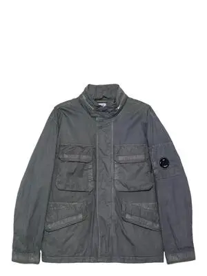 C.P. COMPANY 50 Fili Wax Field Jacket - Grey