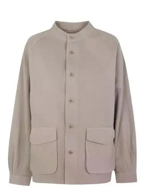 Labo.art Flap-pocket Cotton Jacket - Neutrals