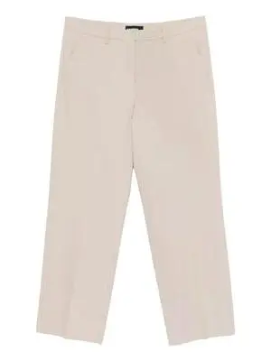 CAMBIO Goldy Straight Trousers Neutrals