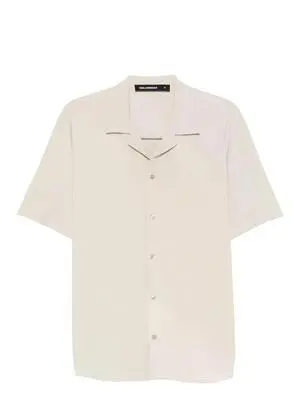 Karl Lagerfeld Buttoned Short-sleeves Shirt - Neutrals