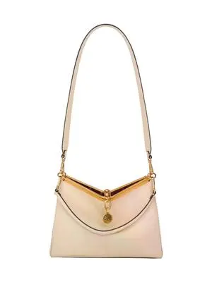 Etro Vela Leather Shoulder Bag - Neutrals