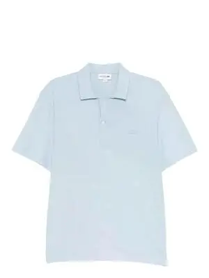 Lacoste Logo-patched Short-sleeve Polo Shirt - Blue