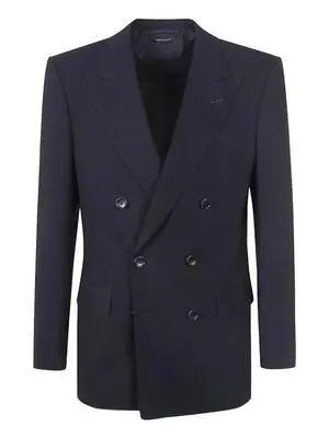 TOM FORD Double-breasted Blazer - Black