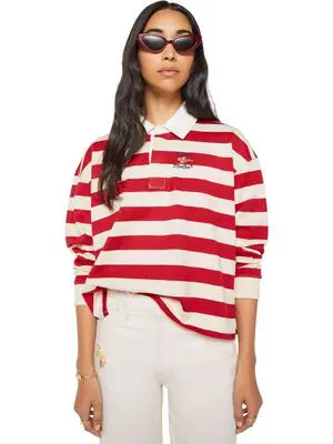 MOTHER X Merci Rugby Shirt - Red