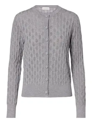 Dries Van Noten Wool Cardigan - Grey