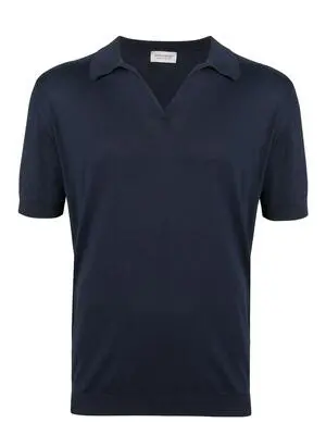 John Smedley Noah Polo - Blue