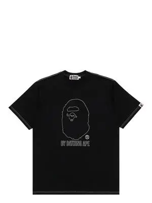 A BATHING APE Relaxed Fit Tee - Black