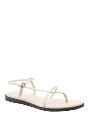 Free People Corsica Ankle Strap Sandals - Bone