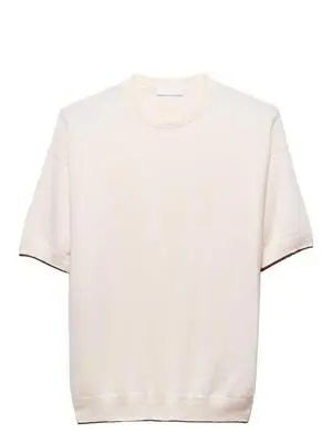 Prada Cashmere Crew-neck Sweater - Neutral