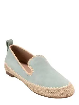 Cole Haan Cloudfeel Asbury Espadrille Loafer - Lily Pad Suede/raffia