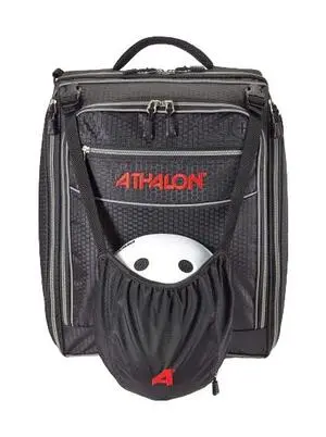 ATHALON Onboard Convertible Boot Bag - Black/silver