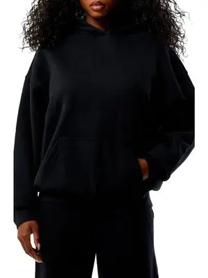 PACSUN Core Fleece Pullover Hoodie - Black