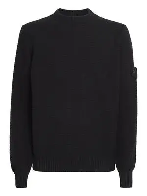STONE ISLAND Cotton-cashmere Ghost Sweater