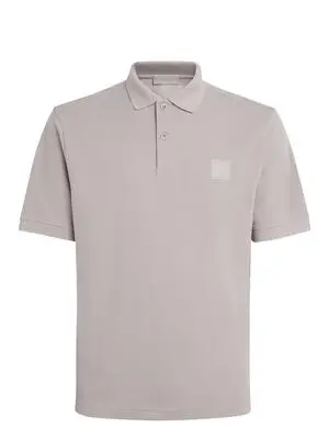 Stone Island Organic Cotton Ghost Polo Shirt - Grey