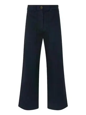 Etro Patch Pocket Trousers - Blue