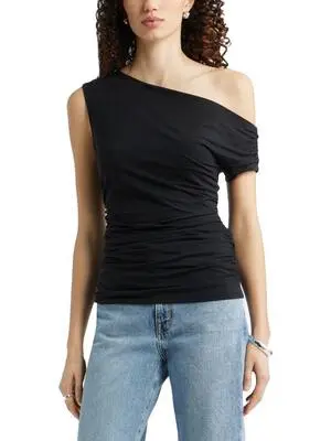 NORDSTROM Asymmetric One-Shoulder Top