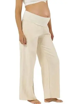 CACHE COEUR Celia Maternity Pants - Natural