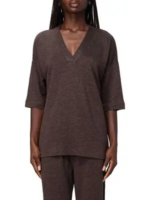 KANGRA V-neck Pullover - Coffee