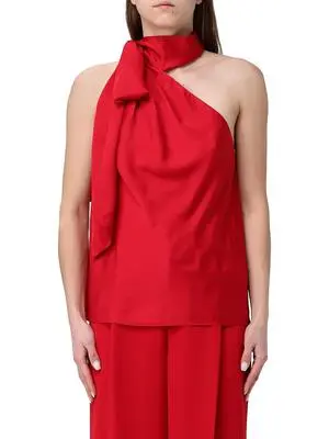 RALPH LAUREN Lauren Ralph Lauren Asymmetrical Top With Bow Detail