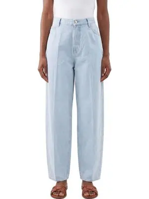 DONDUP Dondup Straight Leg Jeans Gnawed Blue