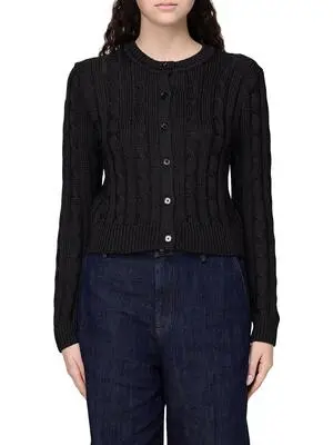 Ralph Lauren Cable Knit Cardigan - Black