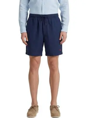 Polo Ralph Lauren Polo Ralph Lauren Linen Jogging Shorts Blue