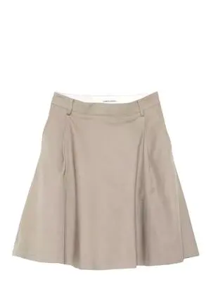 LOW CLASSIC Flared Midi Skirt - Neutrals