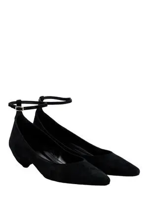JUDE Mode Suede Pumps - Black