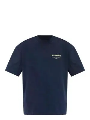 ALLSAINTS Underground Printed-logo T-shirt - Blue