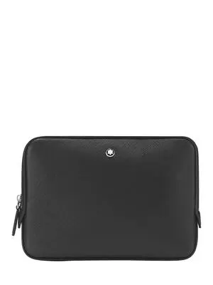 Montblanc Small Crossbody Bag In Sartorial Leather - Black