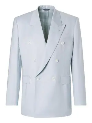 Dolce & Gabbana Double-breasted Blazer - Blue