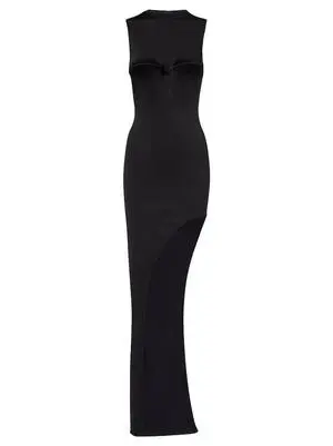 JEAN PAUL GAULTIER Jersey Maxi Dress