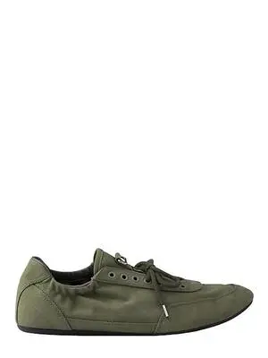 Prada Canvas Trainers Green